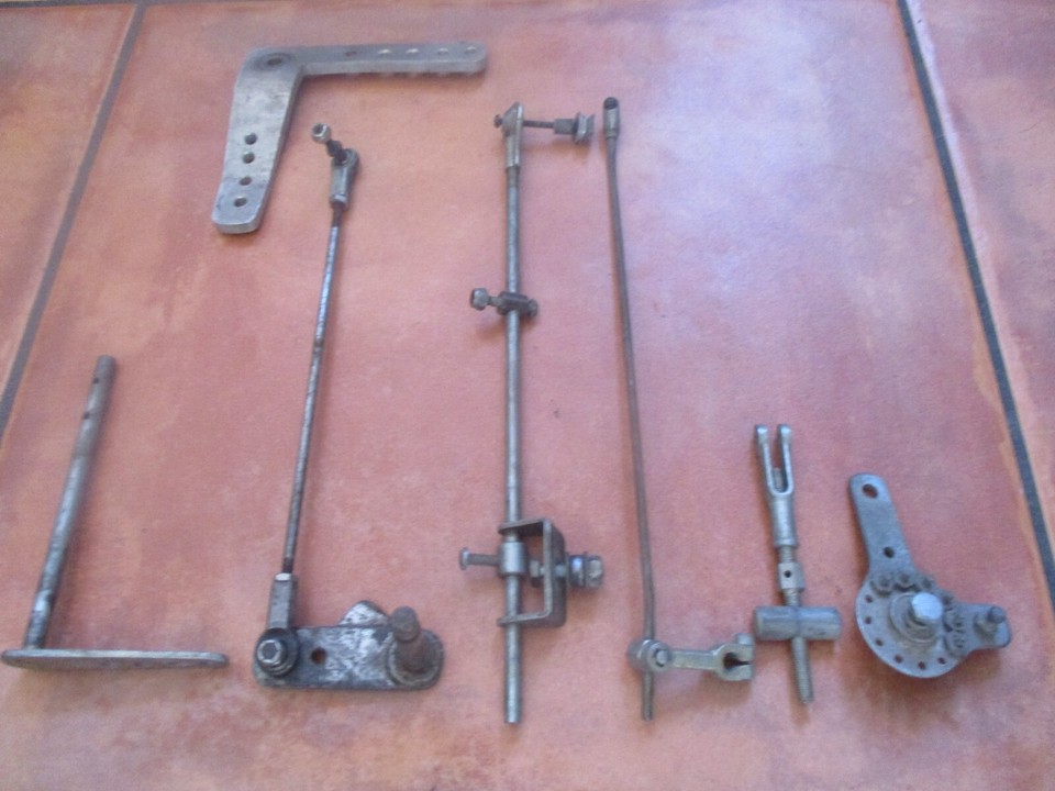 VINTAGE STROMBERG FORD CARBURETOR FUEL INJECTION LINKAGE HOT ROD GASSER ...