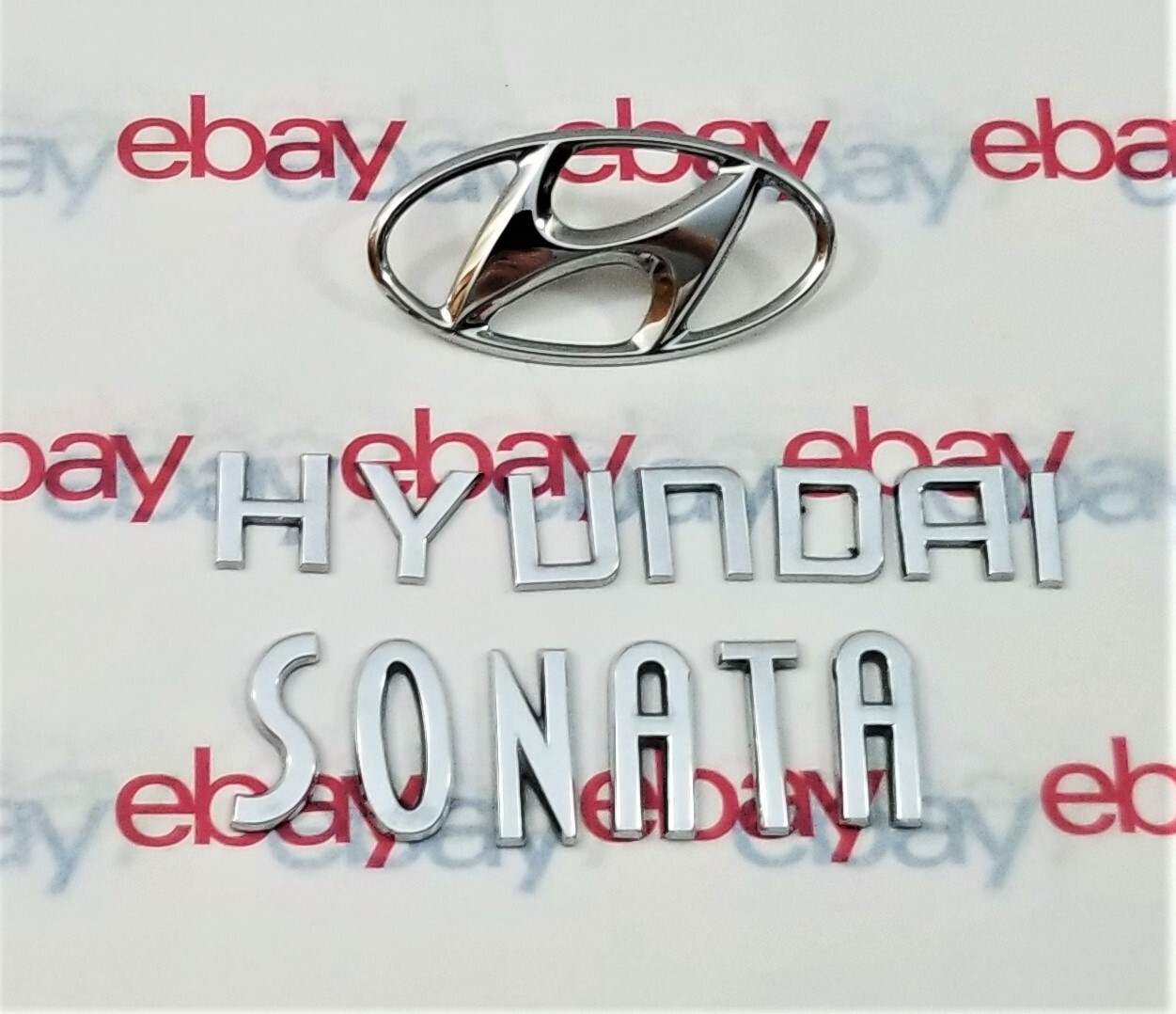 Hyundai Sonata Trunk Letters & Logo Emblems OEM (14 Pieces) | eBay