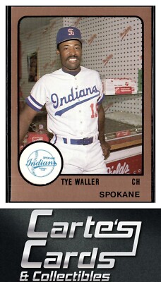 Tye Waller 1988 ProCards #1923 Spokane Indians Coach | eBay