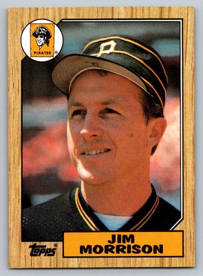 1987 Topps #237 Jim Morrison Pittsburgh Pirates | eBay