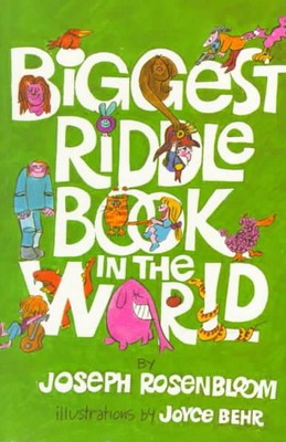 Biggest Riddle Book in the World by Joseph Rosenbloom (English ...
