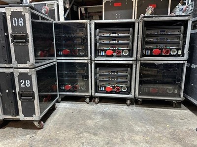 Crown Audio VRack Amplification Rack on Wheels with I-tech 12000HD (One ...
