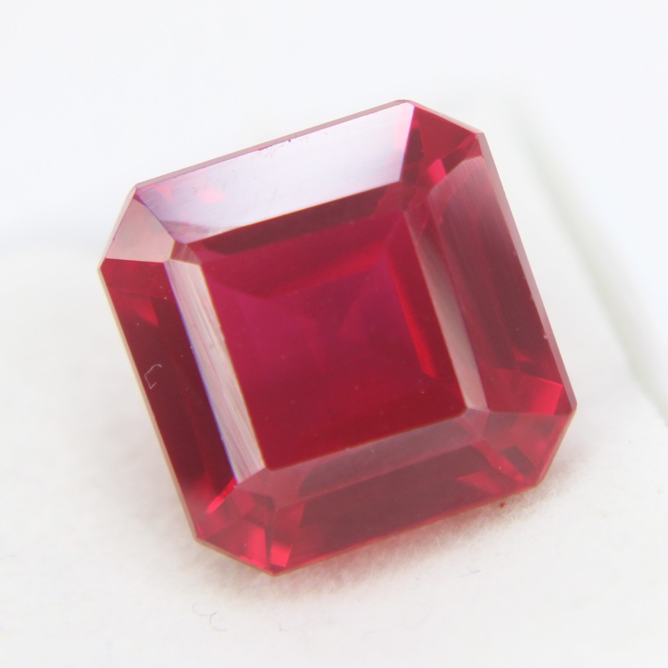11.60CT Natural Ruby Red Eye-Clean Emerald Loose Gemstones Certified ...