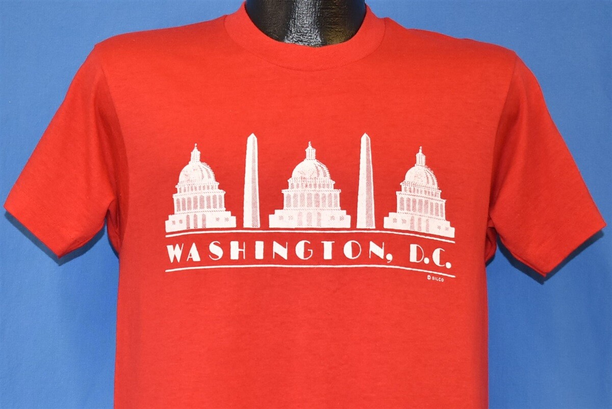 vtg 80s WASHINGTON DC CAPITOL BUILDING MONUMENT TOURI… - Gem