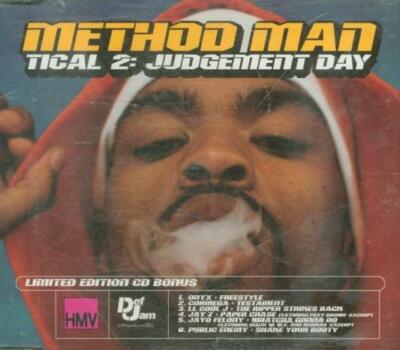 Method Man: Tical 2 Judgement Day Limited PROMO Music CD wu tang rap ...