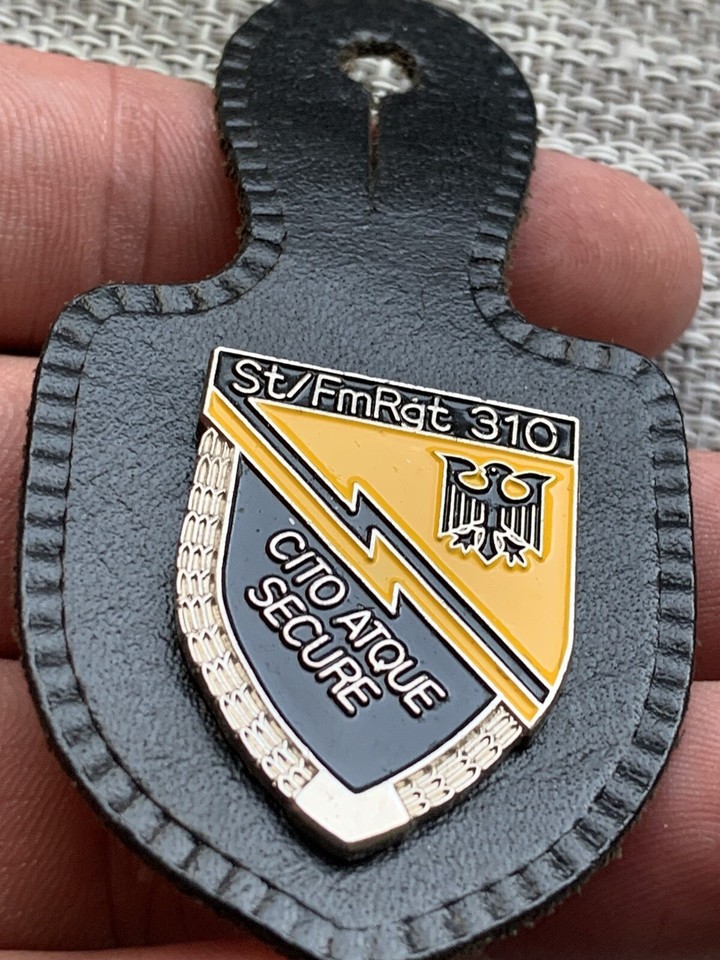 Deutschland 🇩🇪 Fernmeldebataillon 310 Patch Cito Atque Secure St/FmRgt ...
