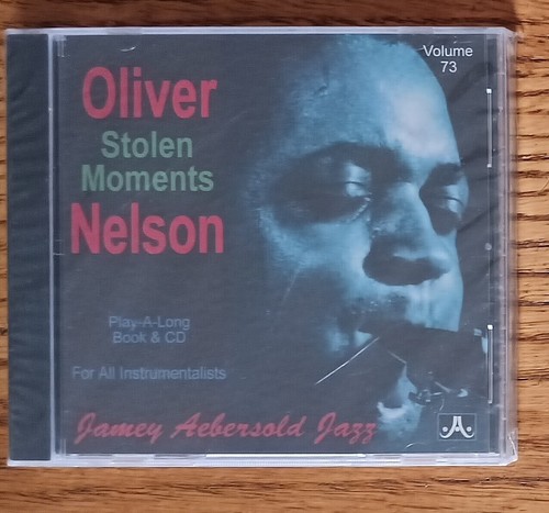 Oliver Nelson Stolen Moments Mint 1997 Play Along Jazz CD-Vintage, NEW ...