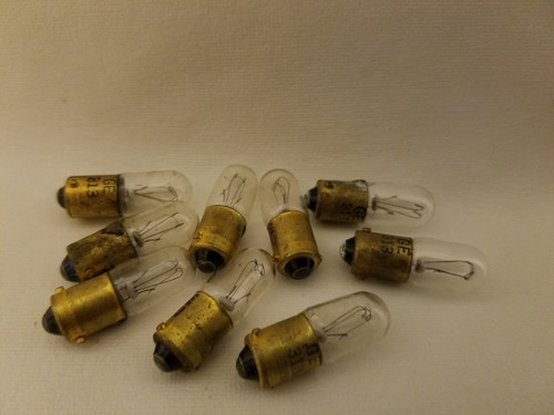 Lot of 9 General Electric 313 GE313 313MB Miniature Lamps Light Bulbs ...