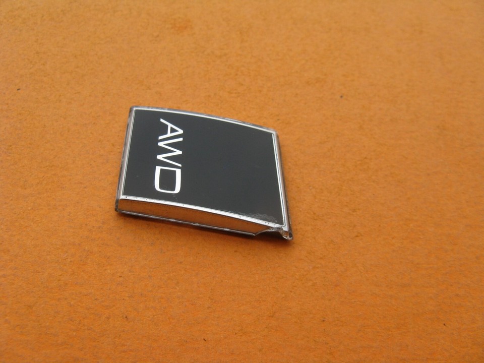 VOLVO C30 C70 S40 S50 S60 S80 XC60 XC90 AWD REAR EMBLEM LOGO BADGE SIGN ...