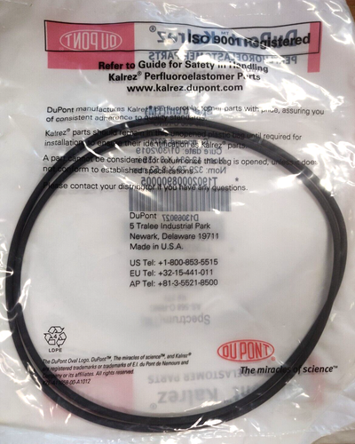 DuPont Kalrez AS-568 K#279 Perfluoroelastomer O-Ring Compound: 6375 NEW ...