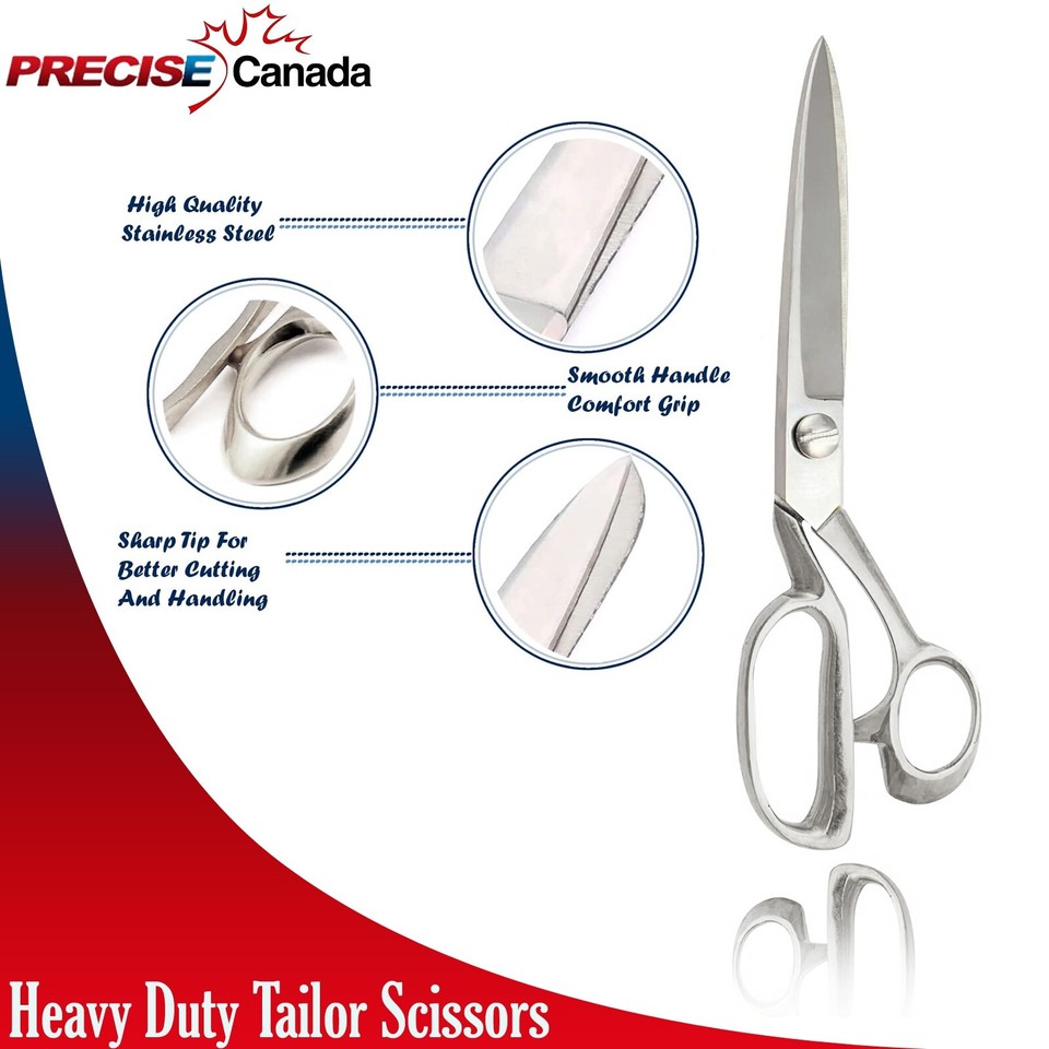 Heavy Duty Tailor Upholstery Scissors 14" Dressmaking Fabric Sewing ...