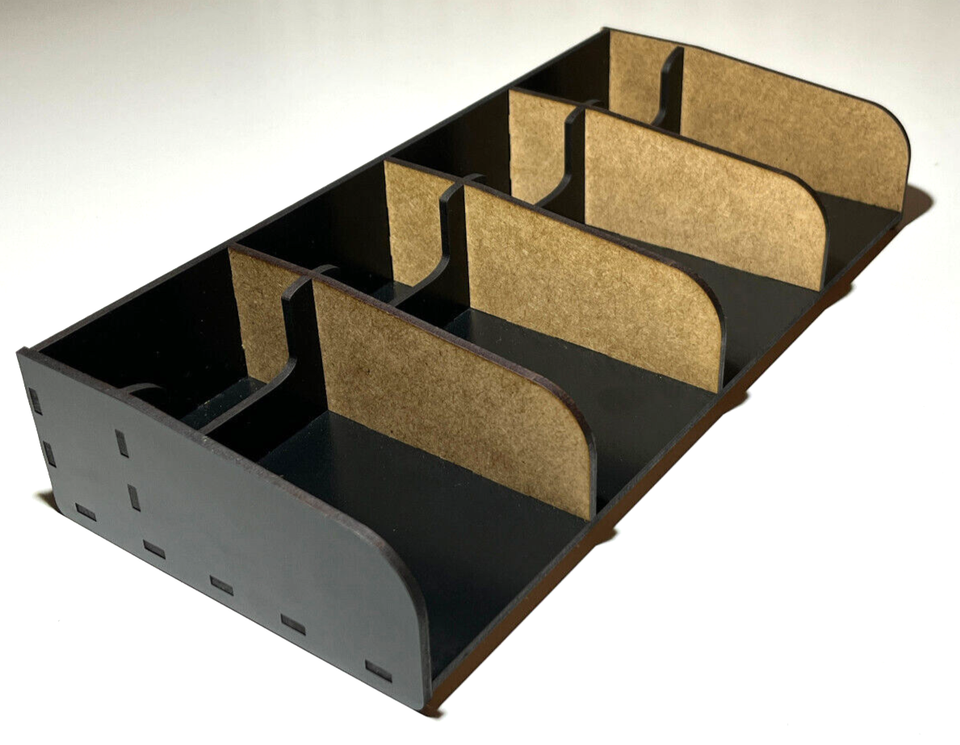 Board Game Four Card Deck Draw & Discard Storage Organiser - Large ...