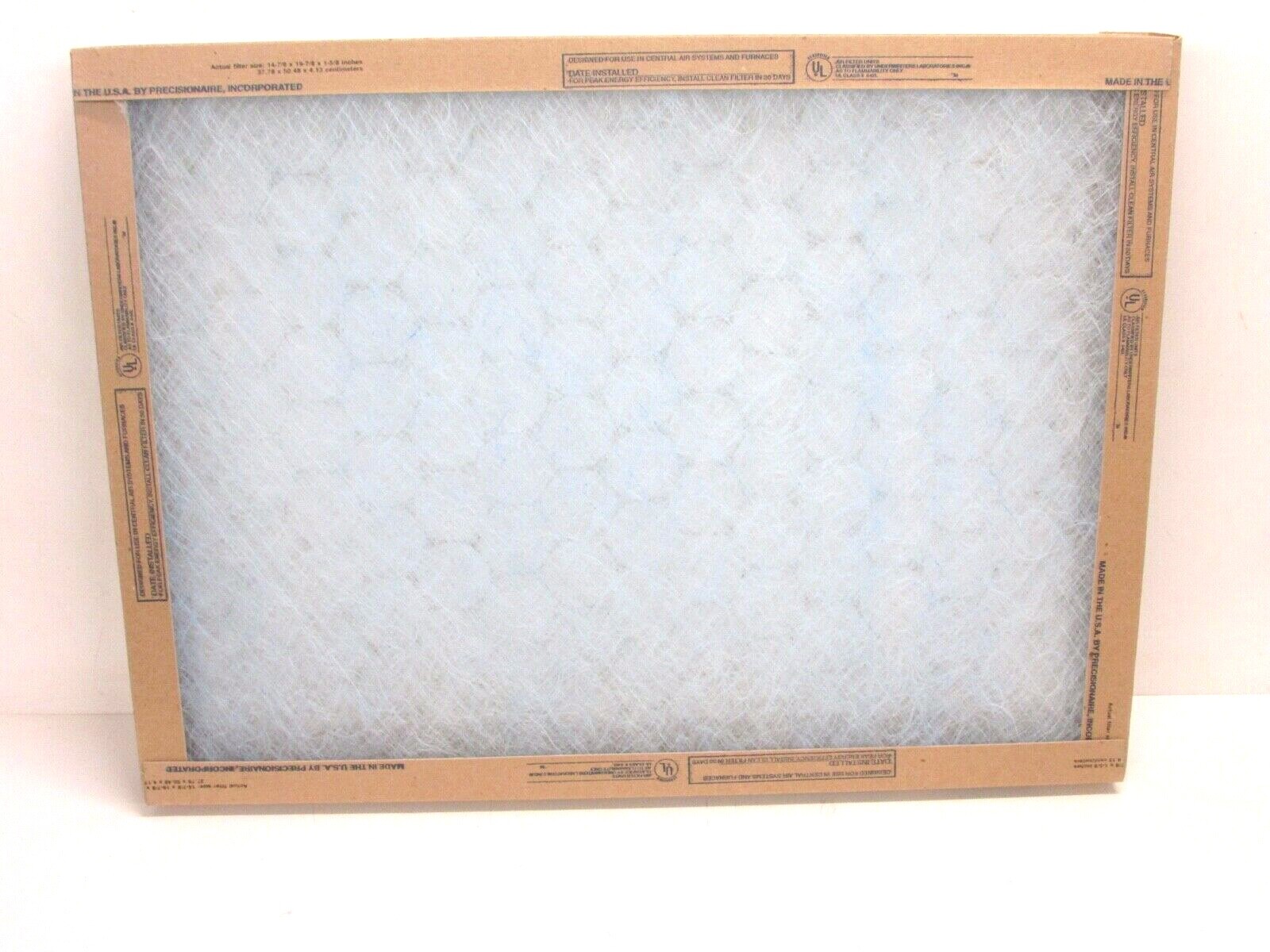 NOS! CASE of FLANDERS EZ FLOW FURNACE AIR FILTERS, 15" x 20" x 2 ...