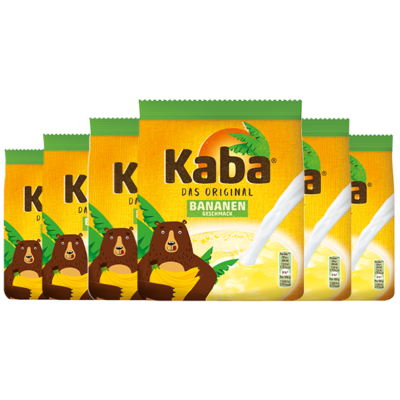 Kaba Bananen Getränkepulver, 400g, 6er Pack | eBay
