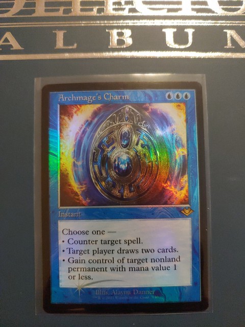 MTG Archmage's Charm Modern Horizons 7/40 Foil Rare for sale online | eBay