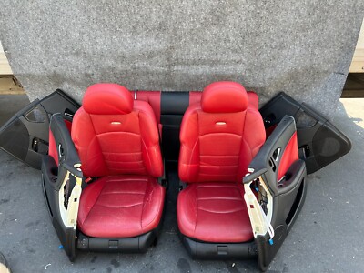 MERCEDES W219 CLS63 AMG SPORT LEATHER INTERIOR SEAT SEATS DOOR PANEL ...