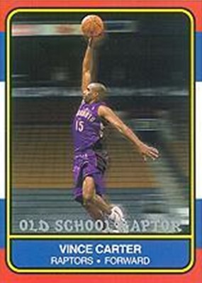2000-01 Fleer Stickers #7 Vince Carter Toronto Raptors HOF | eBay