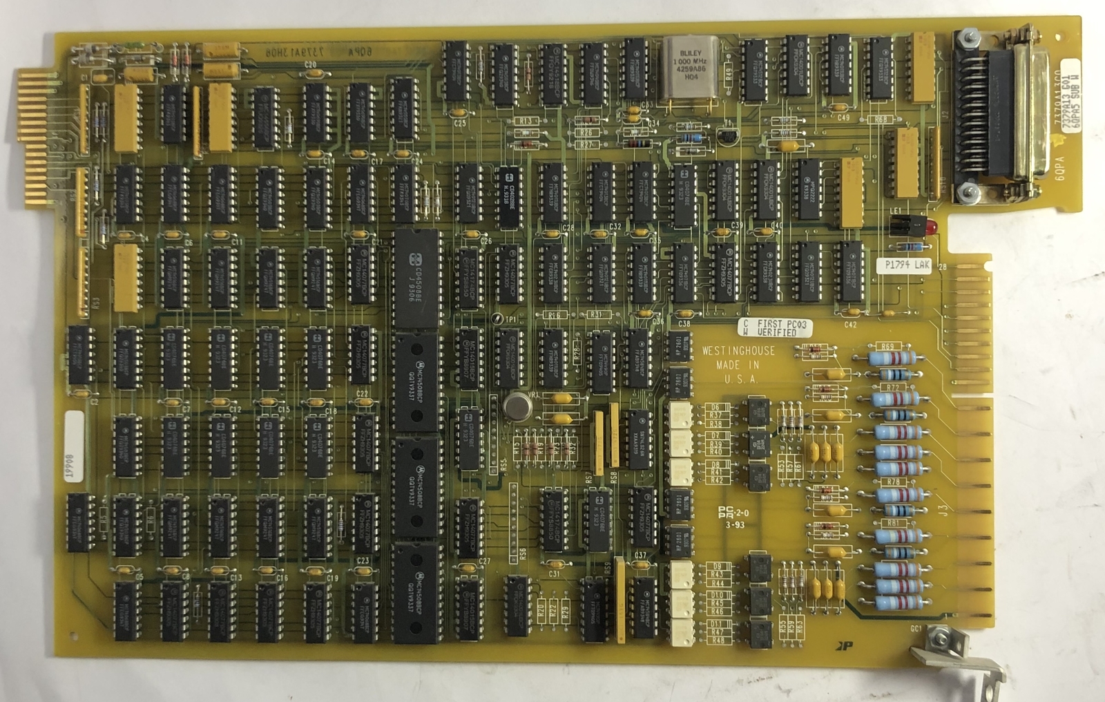 Westinghouse 6QPA Input Circuit Board- 7379A13H06 | eBay