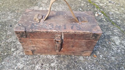 WWII WW2 Original German Wooden Box | eBay
