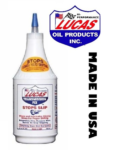 LUCAS TRANSMISSION GEARBOX FIX STOPS SLIP CLEANS LUBRICATES STOPS LEAKS ...
