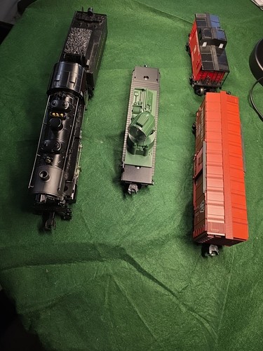 Lionel Pennsylvania Flyer Freight Train O Gauge 561 Locomotive + 3 ...