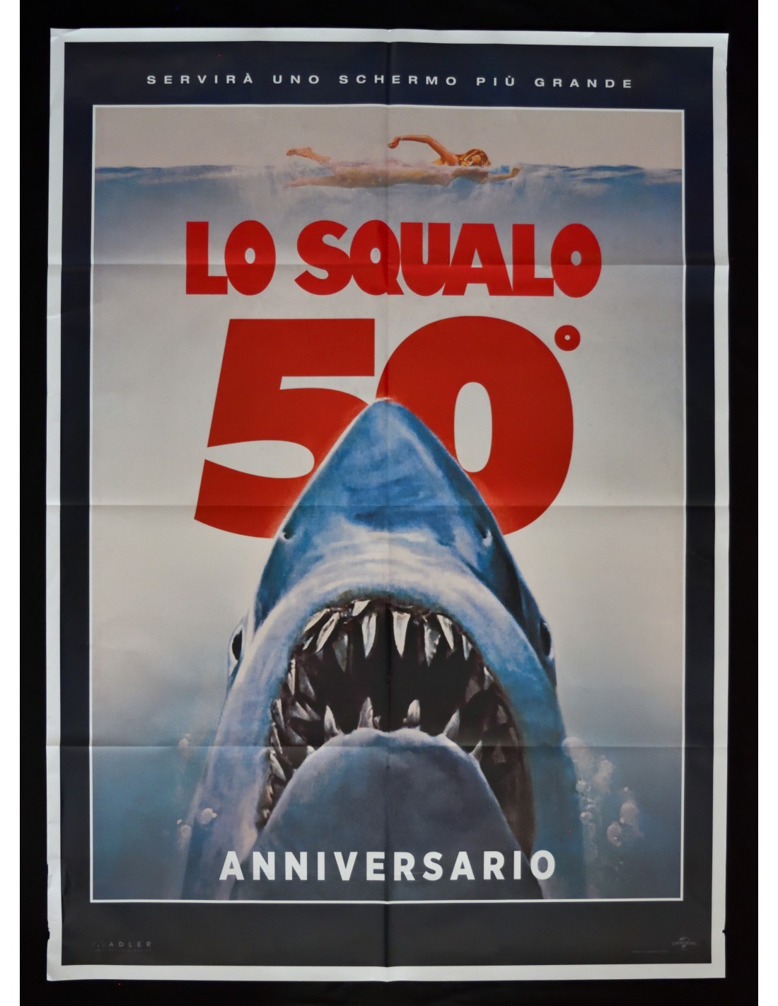 Manifesto Lo Squalo Jaws Robert Shaw Scheider Dreyfuss Steven Spielberg ...