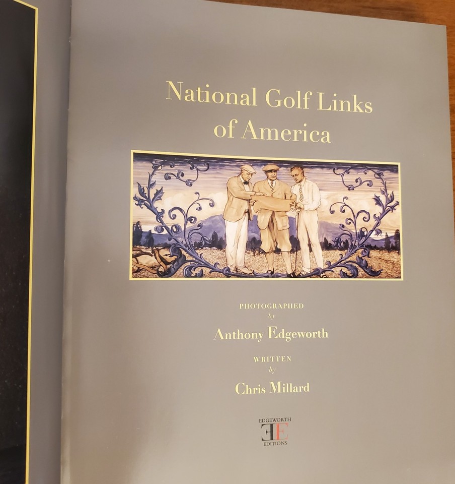 National Golf Links of America Edgeworth Edition Very Rare W Case! | eBay