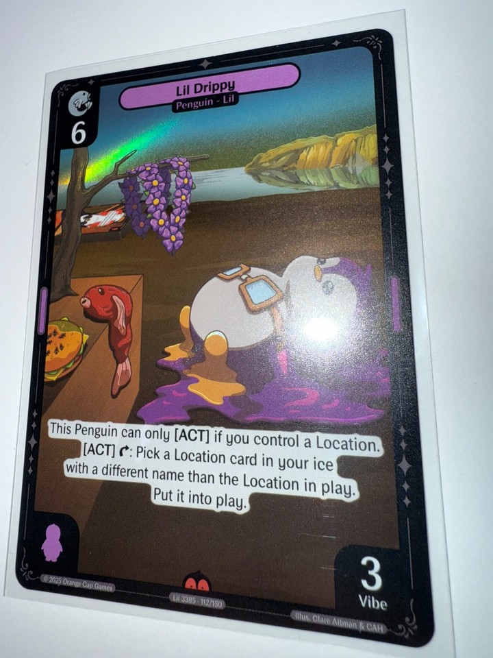 Vibes TCG Lil Drippy FOIL - Legend of the Lils Card # 112 | eBay