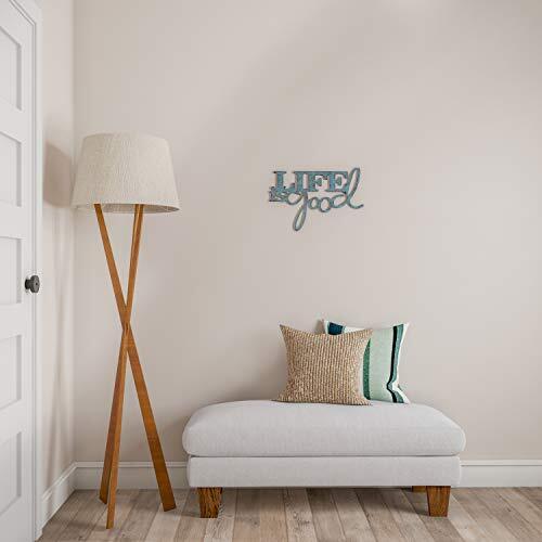 Life Is Good Decorative Metal Wall Sign 3d Word Art Home Dcor For ...