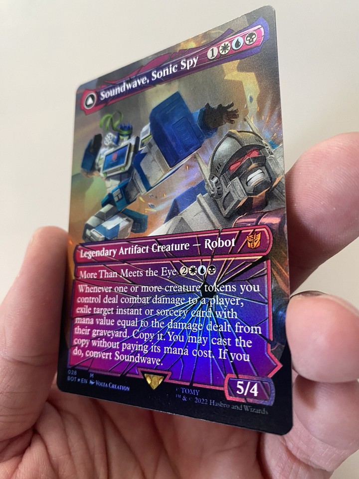 MTG Soundwave, Sonic Spy *SHATTERED GLASS FOIL* The Brothers’ War NM+ ...