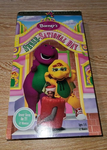 Barney & Friends Sense-Sational Day VHS 1996 Video Tape PBS Classic ...