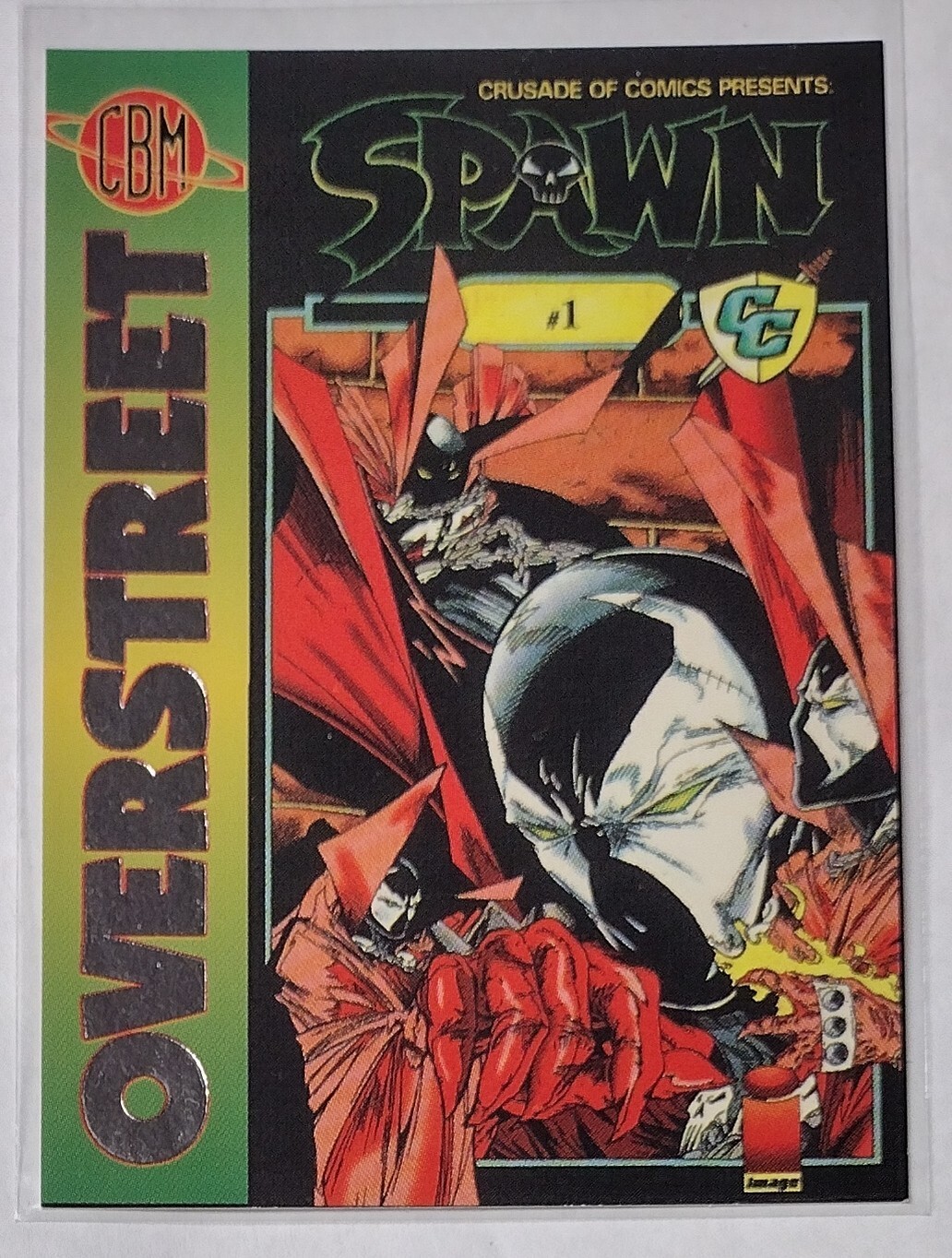 Spawn Overstreet Giveaway Gimmick #1 MINT Silver | eBay