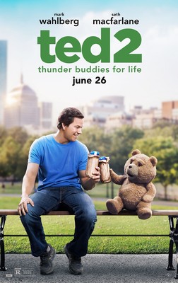 Ted movie poster : 11 x 17 inches - Ted 2 poster, Mark Wahlberg poster ...