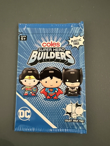 Coles Super Hero Builders Collectable DC Figures. 40 in total and ...