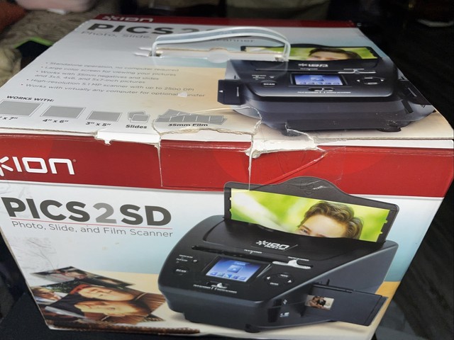 ION Audio Pics 2 SD Photo, Slide & Film Scanner for sale online | eBay