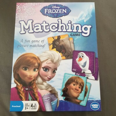 Disney Frozen Matching Game 72pcs 3+ SEALED BRAND NEW | eBay