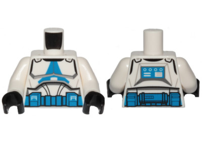 Genuine Lego 501st Clone Trooper Officer Minifigure Torso -75345 | eBay