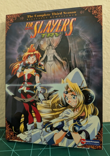 The Slayers TRY - The Complete Third Season DVD 4-Disc Set Uncut RARE ...
