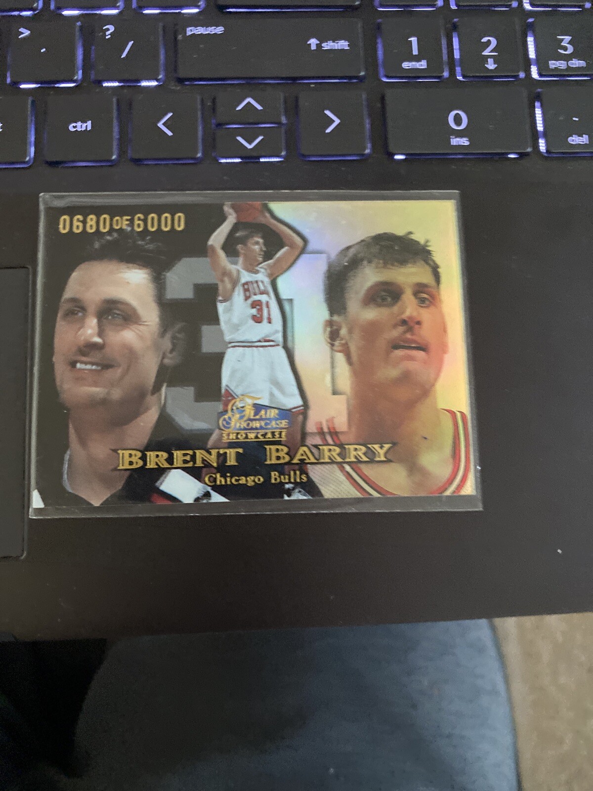 1998-99 Flair Showcase Row 1 /6000 #69 Brent Barry BULLS /6000 | eBay