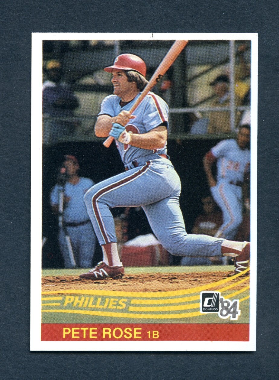 1984 Donruss Baseball Card #61 Pete Rose Phillies EX-MT | eBay