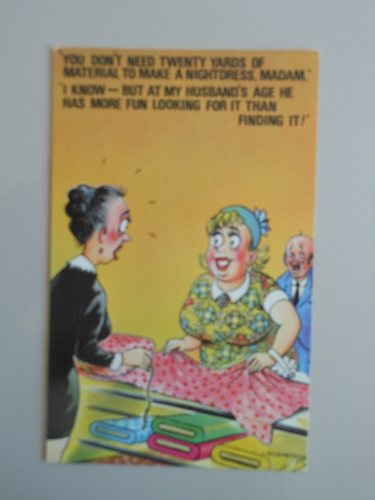 Vintage Saucy Seaside Comic Postcard BAMFORTH BLACK TRIANGLE NO 701 ...