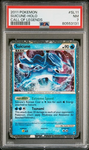 2011 Pokemon Call Of Legends Suicune #SL11 Ultra Selten Holo PSA 7 NM # 80553131 | eBay.de