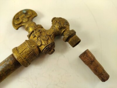 Antique/Vintage Ornate Victorian Gas Light Brass Valve - Great for ...