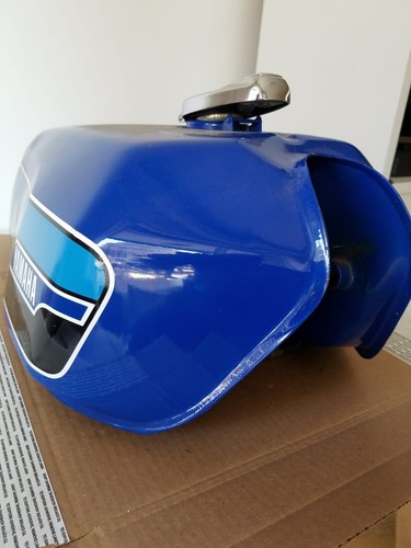 YAMAHA RD400 1976 1977 1978 1979 New Never Used Fuel Tank With Chromed ...