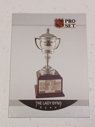 Brett Hull St. Louis Blues The Lady Byng Trophy 1990 Pro Set Card #378 ...