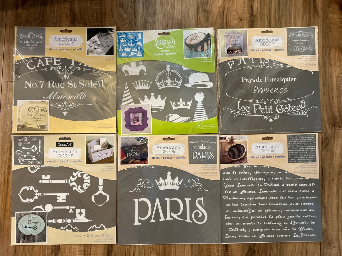 French Script Decor