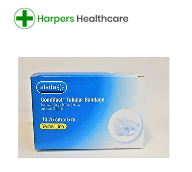 3 x Comfifast Yellow Line 10.75cm x 5m (3 packs of 5m) Stockinette ...