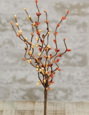 Pip Berry Pick, Pumpkin Spice, 12", Primitive Home Decor, Pack of 3 | eBay