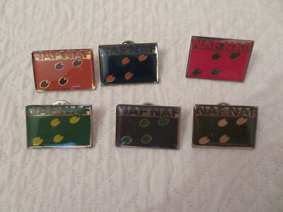 Lot de 6 PIN'S différents représentant la marque NAF NAF | eBay