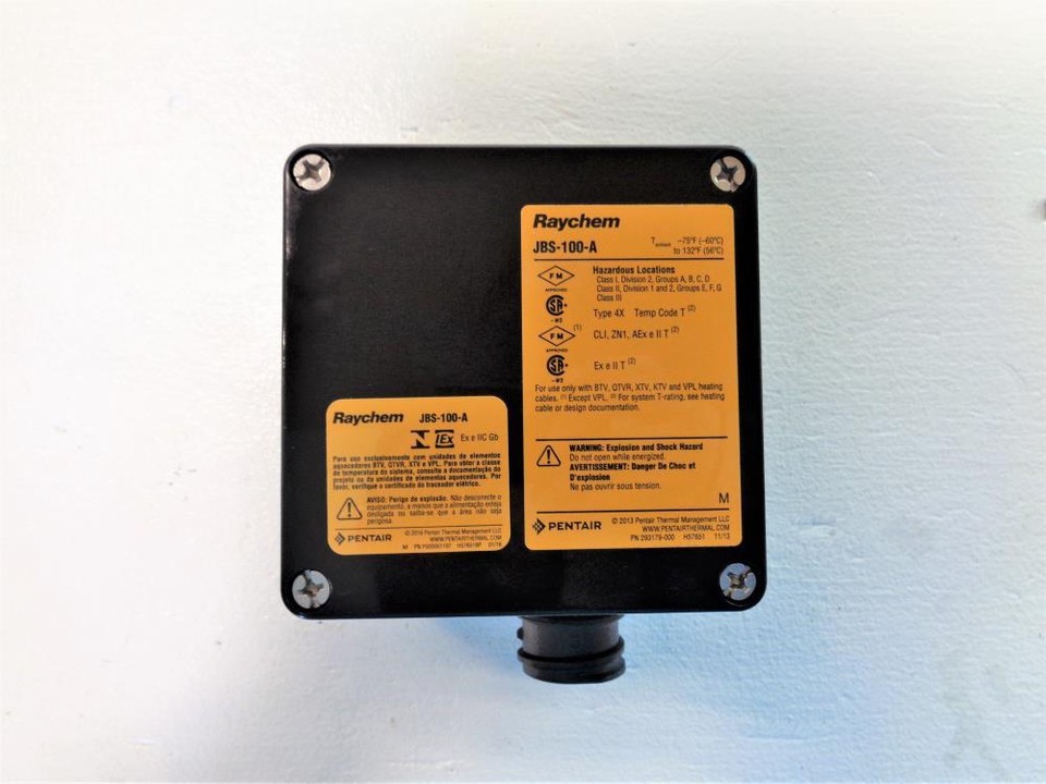Raychem Single Entry Power Connection w/ Junction Box JBS-100-A | eBay